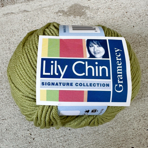 Lily Chin Gramercy Yarn Superwash Merino Wool 5627 Green DK Knitting ...