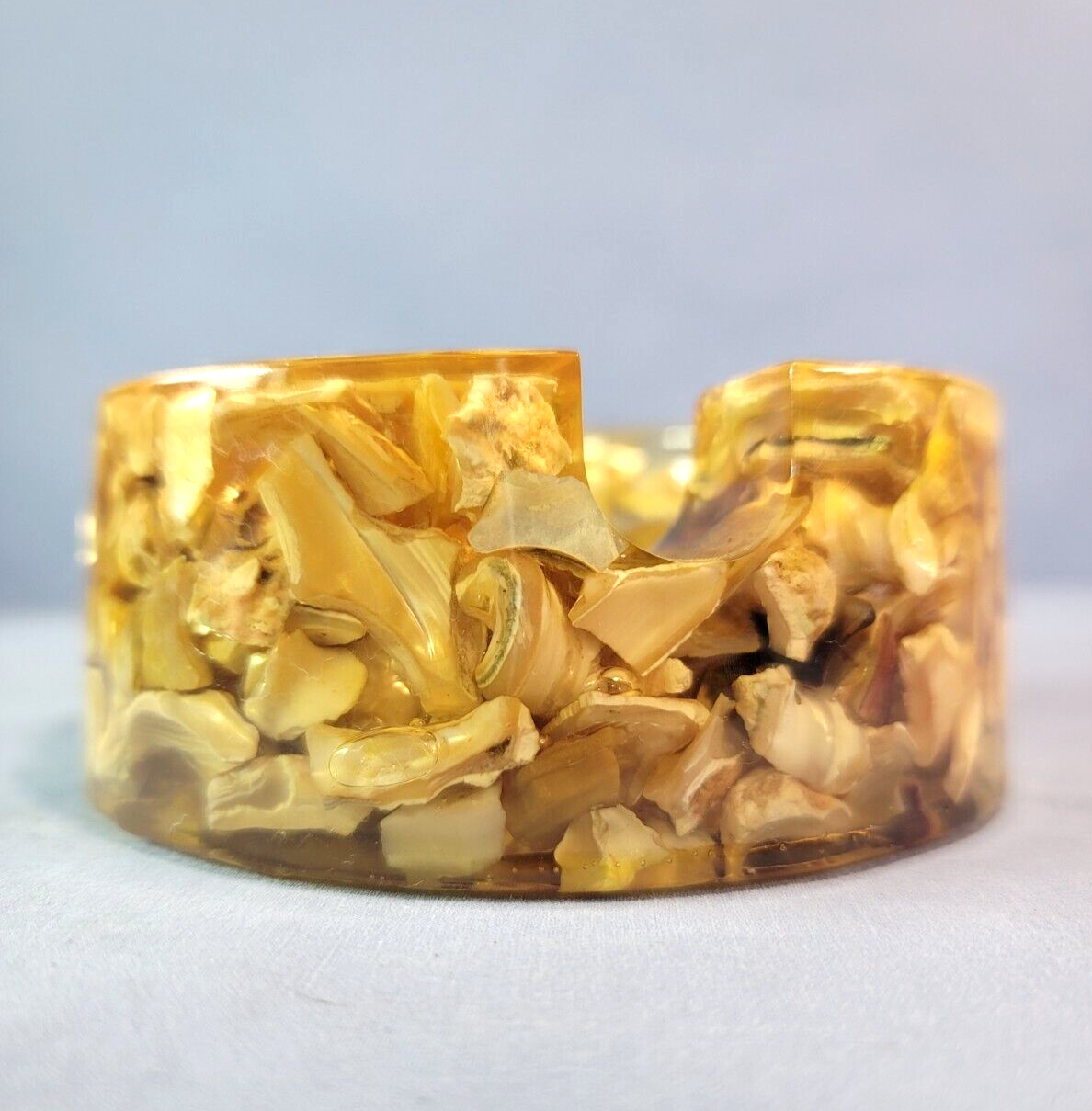 Shell Flakes w/Mother of Pearl Ashtray Handmade UNIQUE Cigarette ...