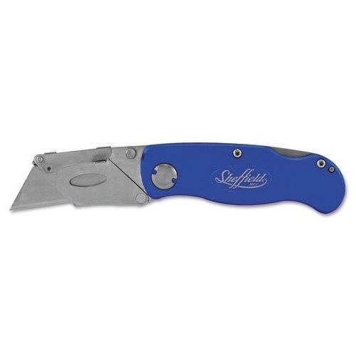 Great Neck 12113 Sheffield Blue Smooth Handle Foldable Knife (12 PC) | eBay