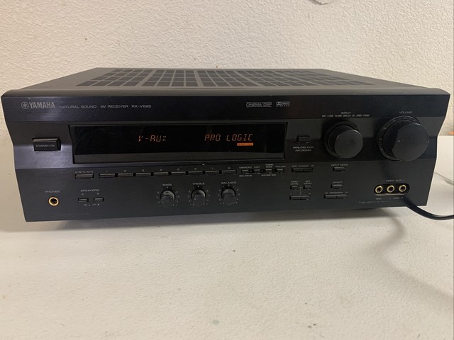 Yamaha RX V490 Natural Sound Stereo Receiver for sale online | eBay