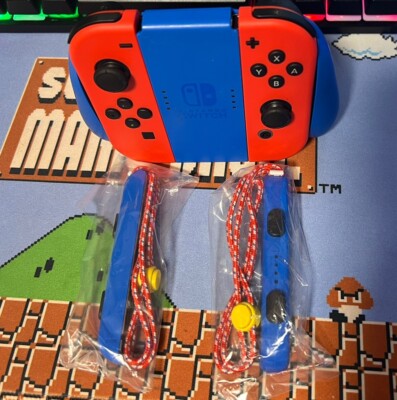 Nintendo switch joy con controllers - Mario Red and Blue Edition 🍄 ...