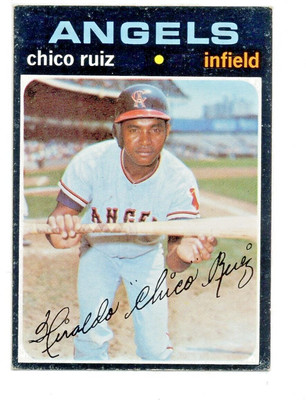 1971 TOPPS CALIFORNIA ANGELS CHICO RUIZ #686 SHORT PRINT | eBay