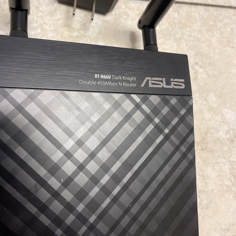 ASUS RT-N66U Dual-band Wireless N900 Gigabit Router Wi-Fi 802.11n 5GHz ...