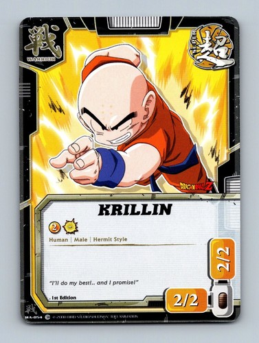 Dragon Ball Z CCG 2008 Krillin WA-054 1st Ed Bandai The Awakening | eBay