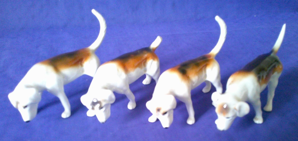 Beswick The Huntsman Collection Comprise 8 Hounds 2 Fox's 2 Horses ...