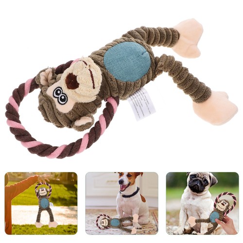Comfortable Stuffed Puppy Toy Commodity-dog Chew Tough Squeaky Toys ...
