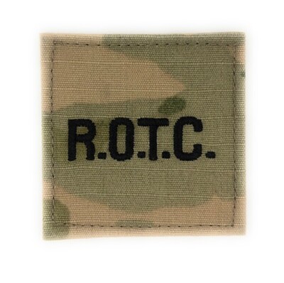 US Army ROTC 2x2 BLACK LETTERS "ROTC" | eBay