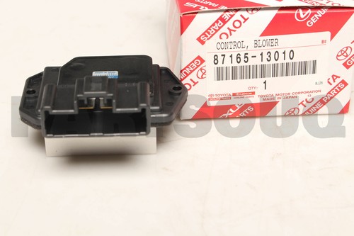 8716513010 Genuine Toyota CONTROL, BLOWER MOTOR 87165-13010 | eBay