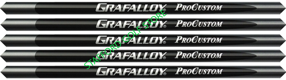 Grafalloy Pro Custom Iron Shafts Golf Graphite .370 Tip,74g,77g Set ...