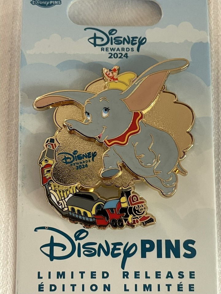 NEW 2024 Walt Disney Parks Visa Rewards Cardmember Dumbo Limited ...
