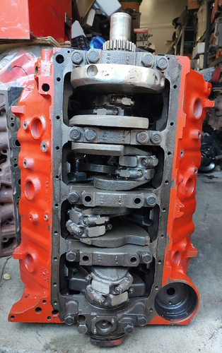 1967 Corvette 427 Short Block 4 Bolt 3904351 351 C/8/7 Never Stamped ...