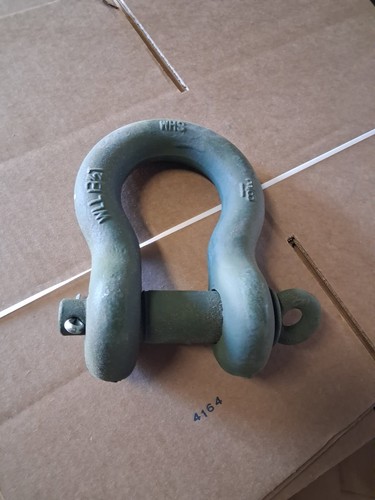 12391608 Crosby WLL 17T 1-3/8 35mm Pin Lifting Shackle 2-3/8 Opening | eBay