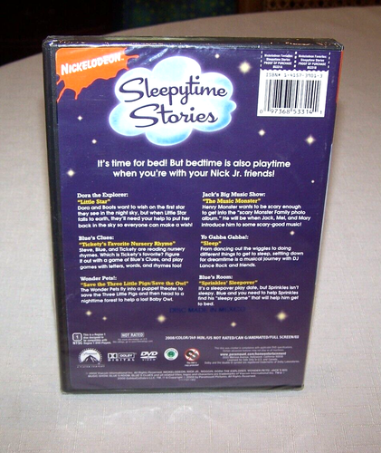 Nick Jr. Favorites: Sleepytime Stories (DVD, 2008) for sale online | eBay