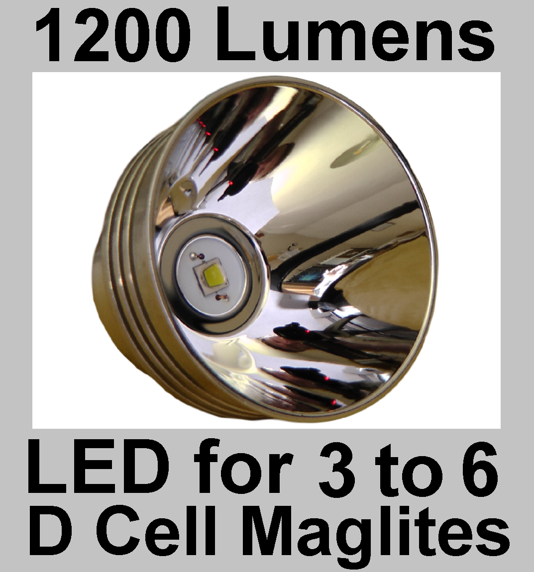 D Cell Maglite Led Conversion TTS Maglite LED Upgrade For 3 To 6 D And