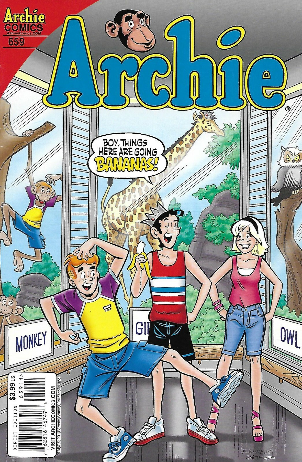 Archie Comic 659 Cover A First Print 2014 Alex Segura Pat Tim Kennedy ...