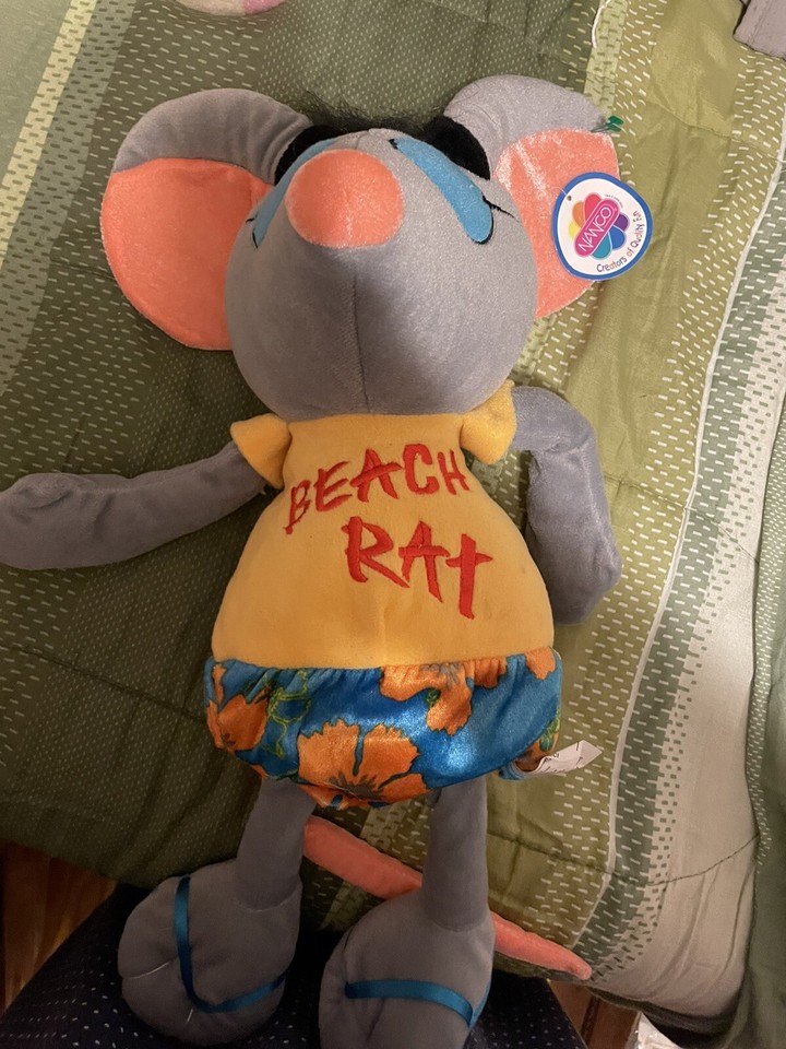 nanco plush beach rat funny stuffed animal | eBay