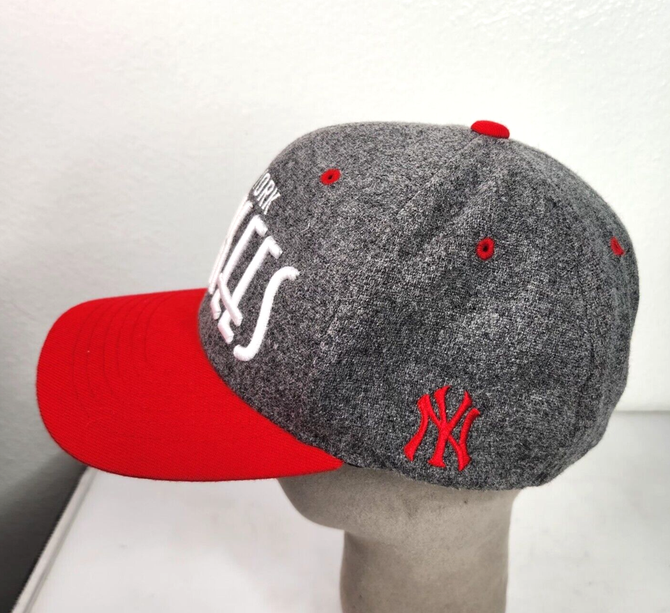 New York Yankees Wool Cap MLB Baseball Embroidered Logo Korea Sz XS-S ...