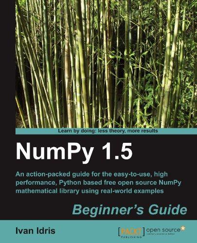 NumPy 1.5 Beginner's Guide, Idris, Ivan, Good Condition, ISBN 1849515301 9781849515306 | eBay