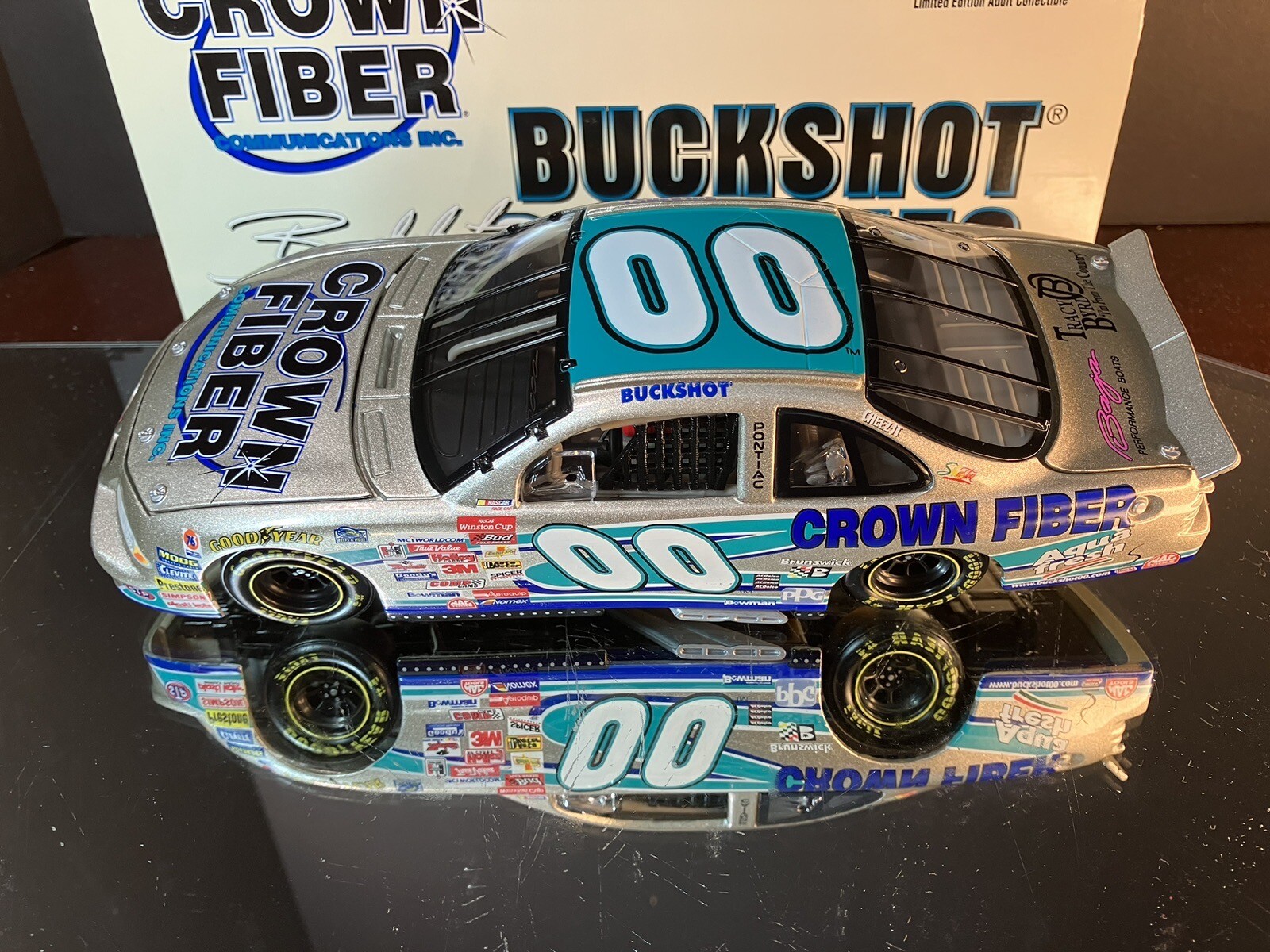 Buckshot Jones #00 Crown Fiber Rookie 1999 Pontiac Grand Prix 1:24 ...