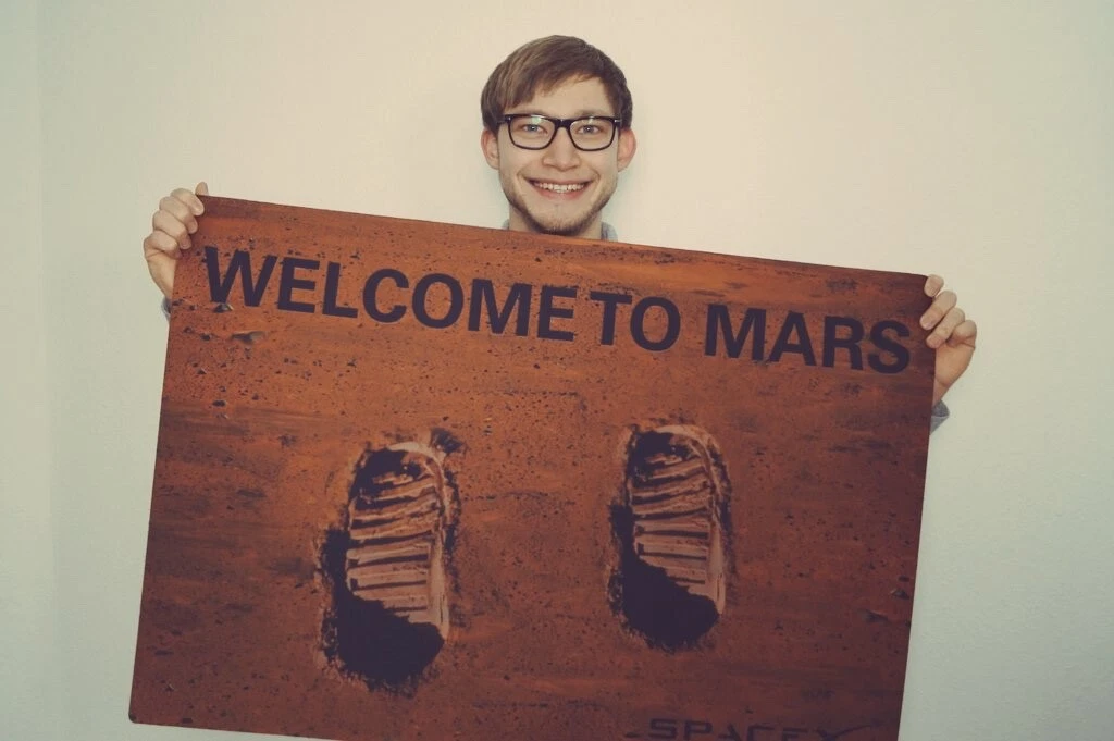 Welcome To Mars Spacex Mat
