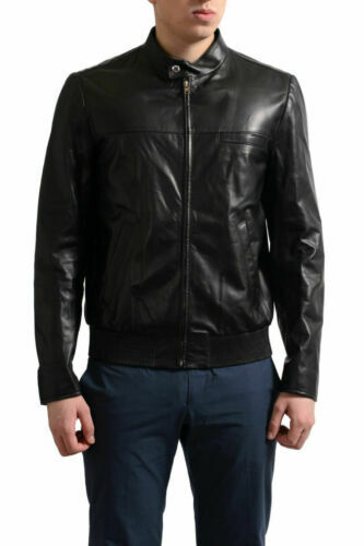 PRADA FW1999 Strap Leather Jacket Coat Size:50 Black Men's PRADA FW1999 Strap Leather Jacket Coat Size:50 Black Men's
