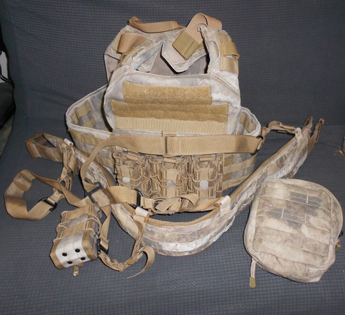 Shellback A-TACS Tactical Plate Carrier w/battle belt IFAK mag pch Free Shipping | eBay