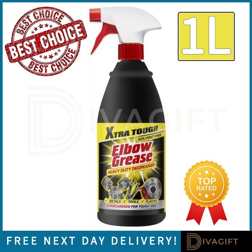ELBOW GREASE HEAVY DUTY ENGINE DEGREASER SPRAY CLEANER REMOVE DIRT ...