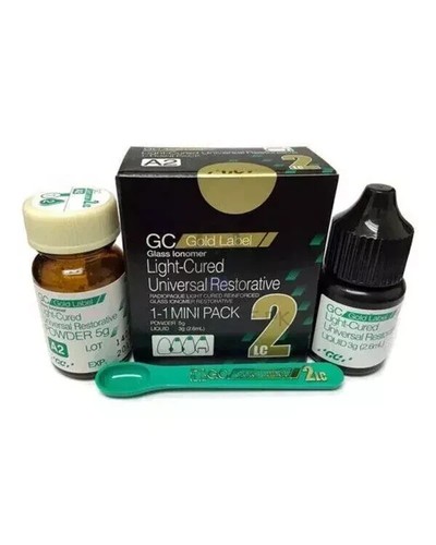 Dental GC Fuji LC 2 Glass Iono-mer Restorative Cement Pack - POWDER 5g ...