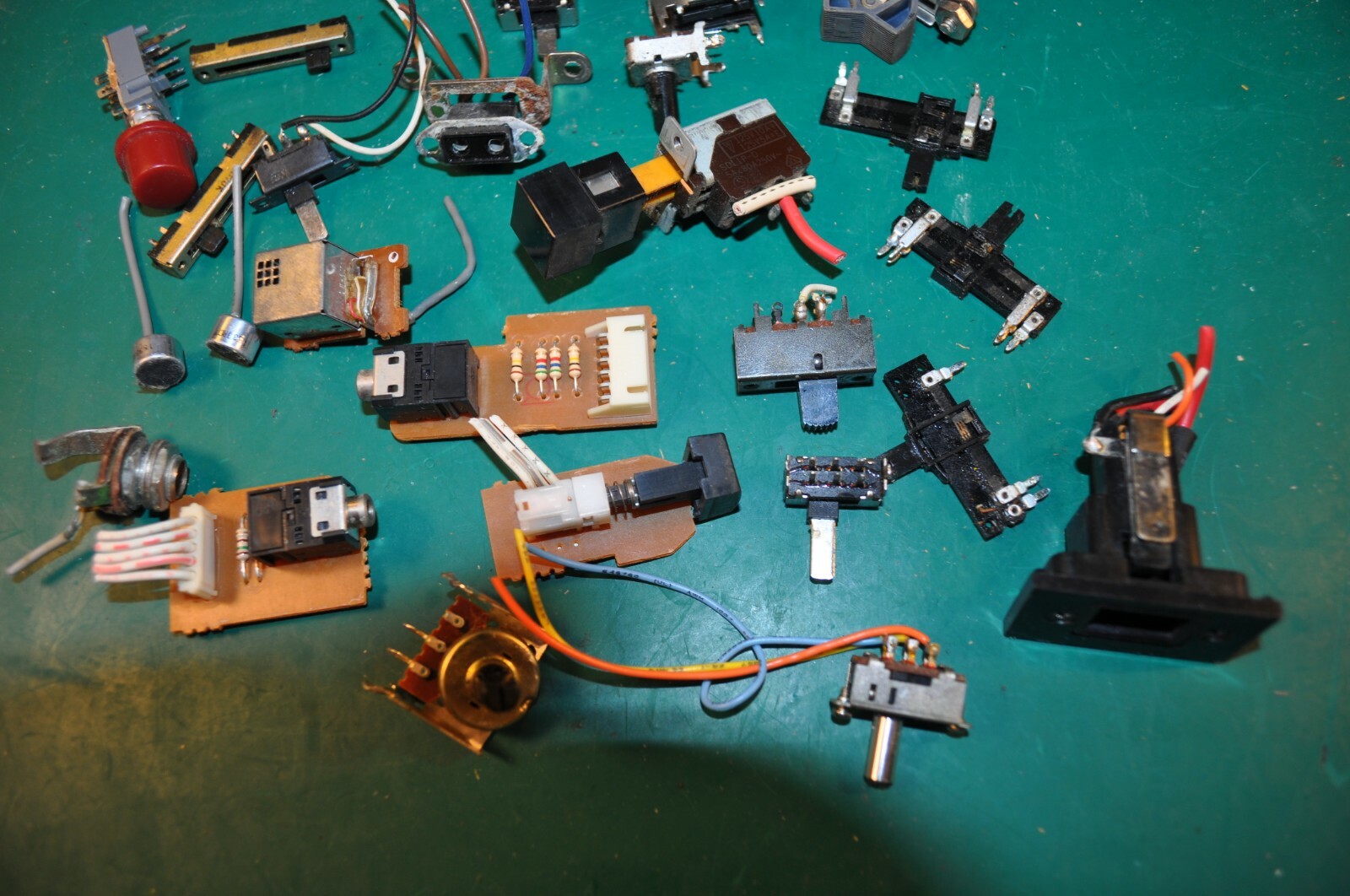 Lot of Switches Controls Boombox Cd Player Replacement Parts | eBay