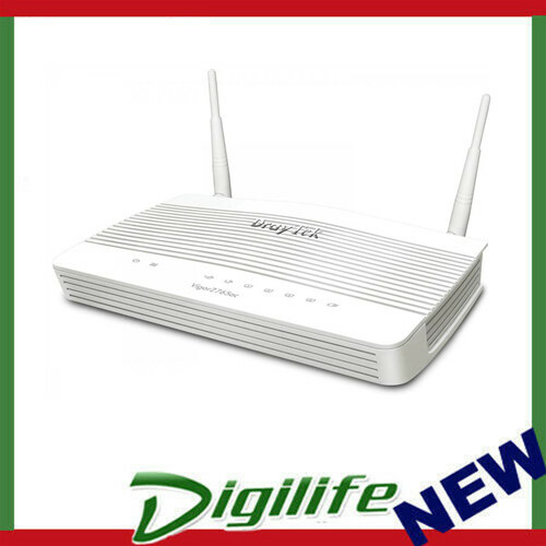 DrayTek Vigor 2765ac VDSL2/ADSL2+ AC1300 1xGbE WAN/LAN,3xGbE LANs USB ...