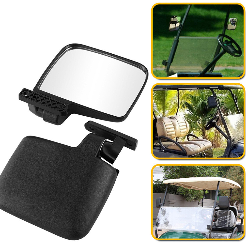 2pc Golf Cart Mirror Side Rear View Mirror for Yamaha EZGO Club Car ...