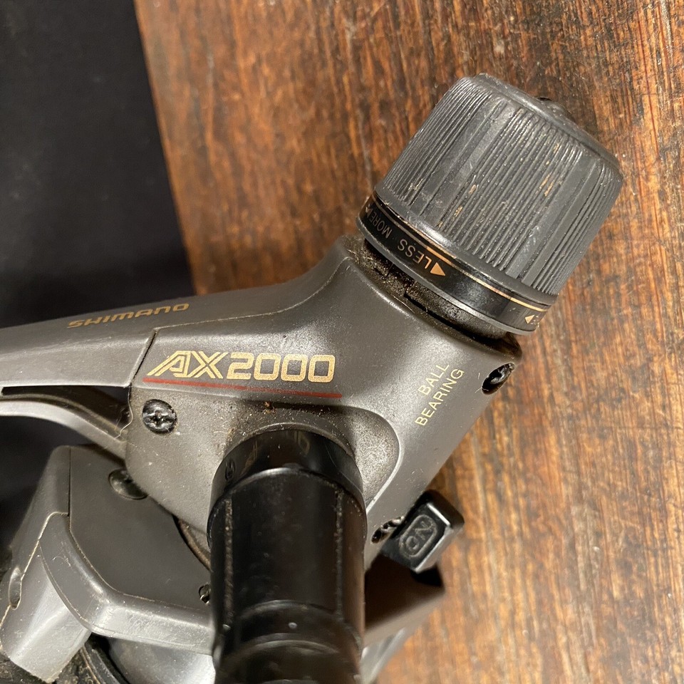 Vtg Fishing Reel Shimano AX2000 Trigger R2000 Spool Ball Bearing ...