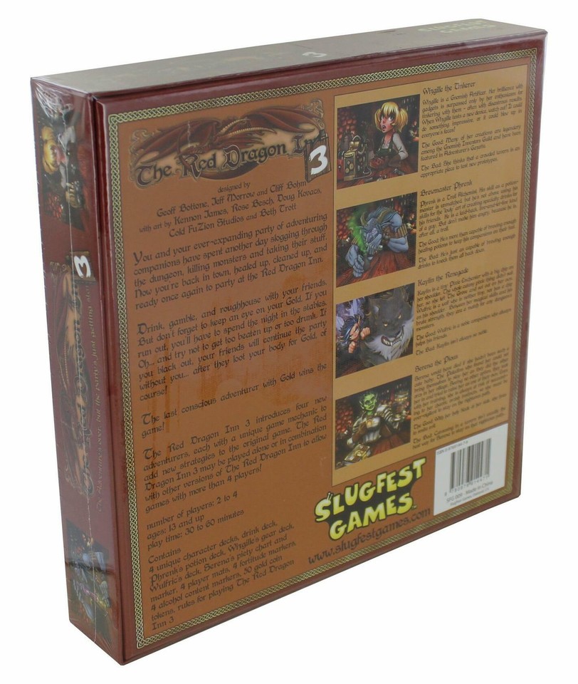 The Red Dragon Pensione 3 Gioco da Tavolo | eBay