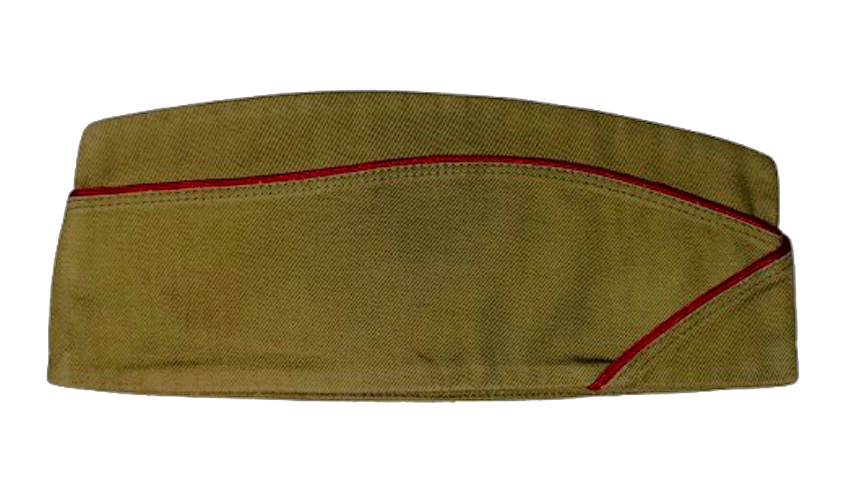 BSA VINTAGE 1950'S BOY SCOUT GARRISON HAT CAP with DIAMOND PATCH SIZE X ...