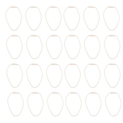 1000 Pcs Cotton Garment Ropes Beige Price Hanging Rope for Clothing ...