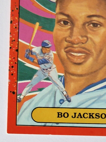 1990 DONRUSS BO JACKSON DIAMOND KINGS MULTI ERROR CARD | eBay