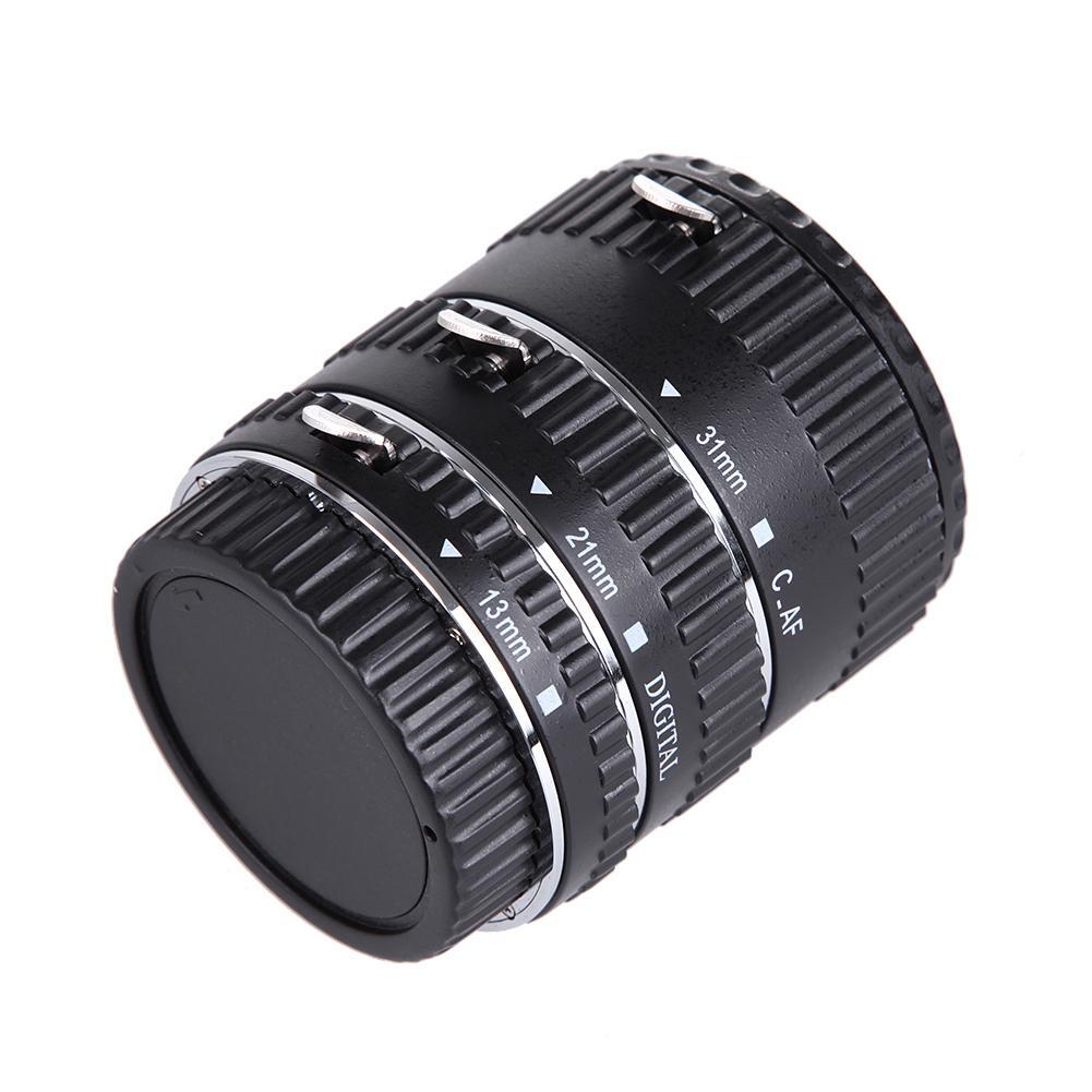 Macro Lens Extension Tube for Canon EF EF-S Camera Auto Focus Ring ...