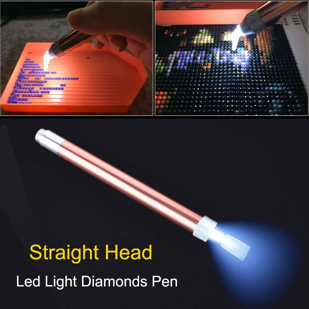 5D Diamond Painting Tool Lighting Point Drill Pen Sewing DIY ...