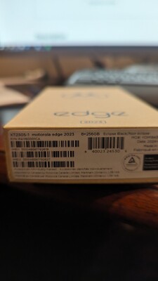 Motorola Edge 2023 5G - 256GB - Eclipse Black - Unlocked - NEW SEALED ...