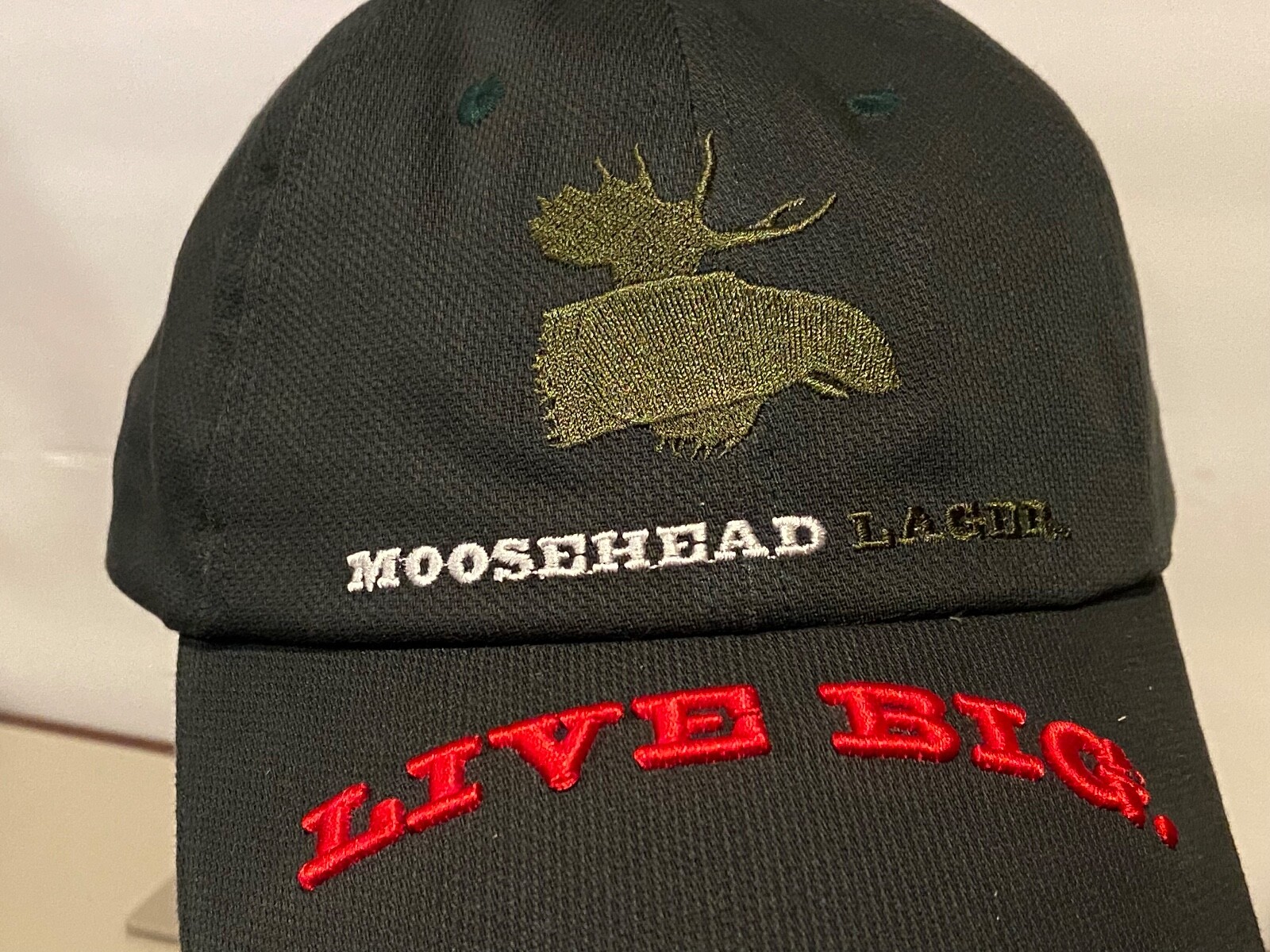 Moosehead Lager Beer Brewery Canada Pub Bar Tavern RARE Golf Hat Cap ...