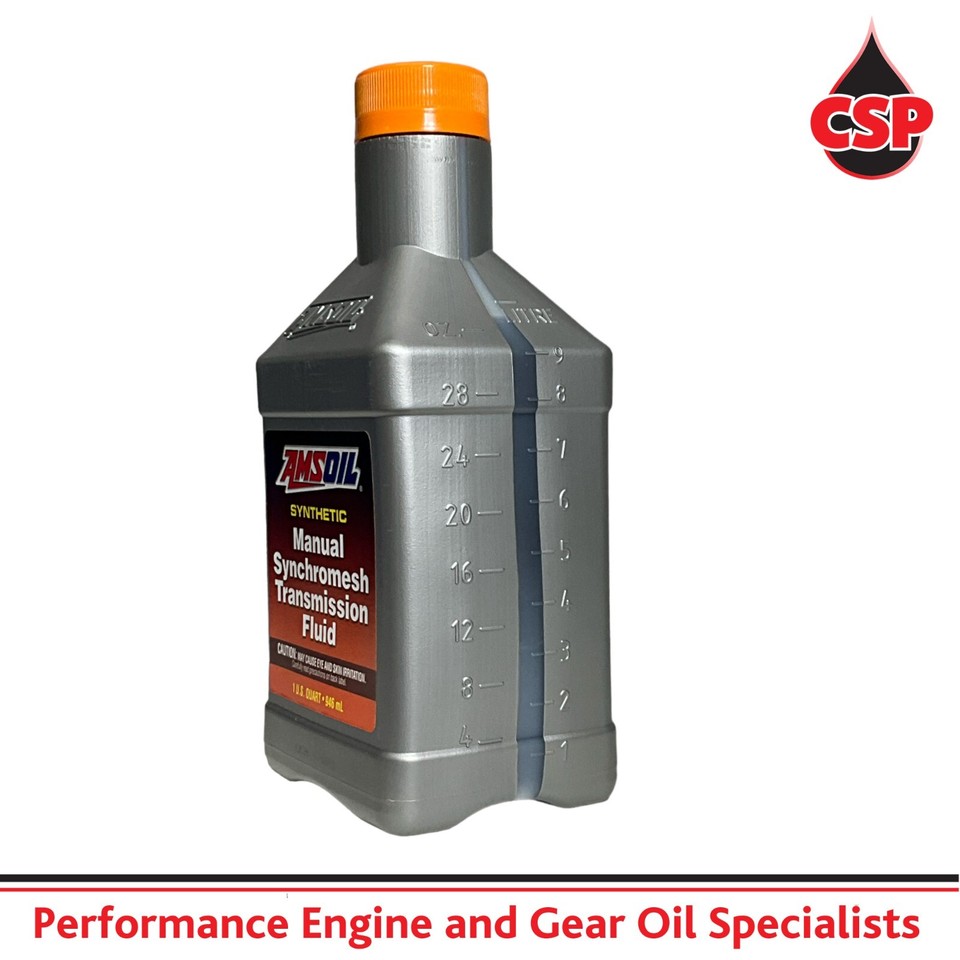 Amsoil Manual Synchromesh Transmission Fluid MTF - 1 US Quart - 0.94 ...