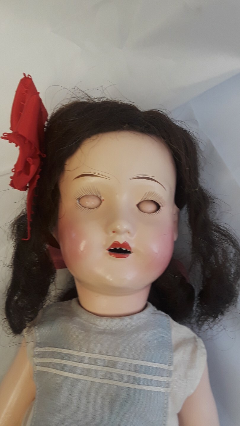 Composition Doll Trego Antique 1918-21 21" Tall | eBay