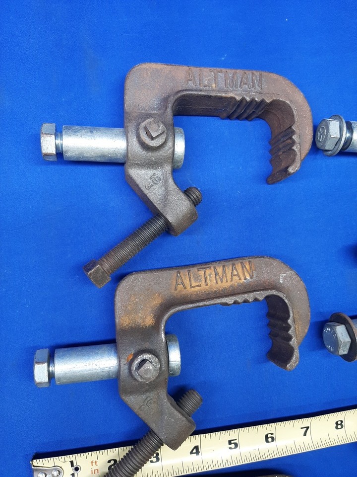 LOT OF 6 ALTMAN STAGE STUDIO THEATRE PIPE LIGHT CLAMPS STAGE LIGHTING ...