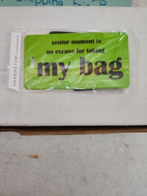 Inventive Travelware Green "Senior Moment Is No Excuse..." box 153 | eBay