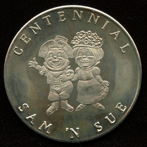 Union of Vancouver Island & British Columbia 1867-1967 Centennial Sam ...