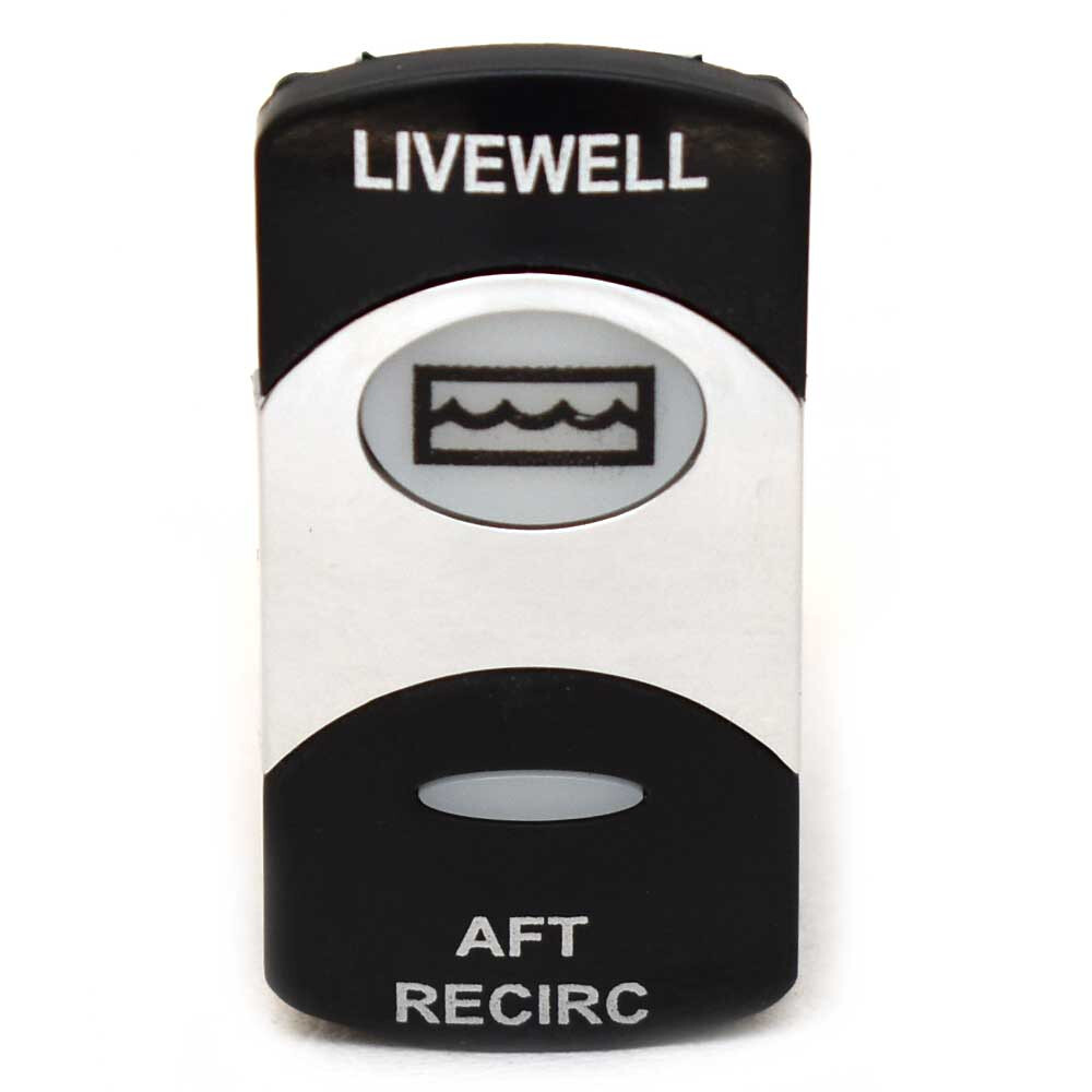 Carling Boat Rocker Switch | Livewell Aft Recirculating ON/OFF 20A 12V ...