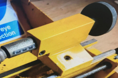 REAR TOOL POST. COMPLETE.NICE CONDITION. FROM A WORKING EMCO 5 COMPACT ...