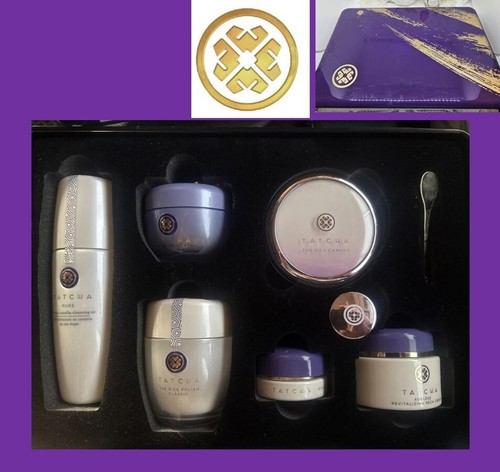 Tatcha Grand Holiday Collection 6 Skincare Items New in Lacquered Box ...