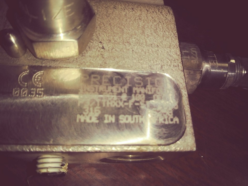 SUSTECH PRECISION P3/TTHXX-F-ST MANIFOLD VALVE 6000 PSI STAINLESS NEW ...