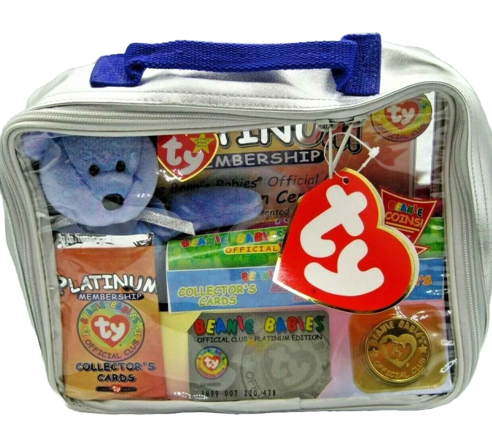 TY Beanie Babies Platinum Edition Official Club Membership Kit 1999 New ...